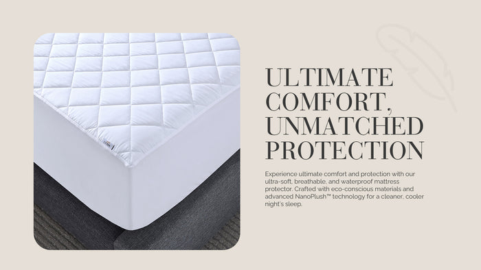 Luxury Quilted Waterproof Mattress Protectors – LYMA Bedding